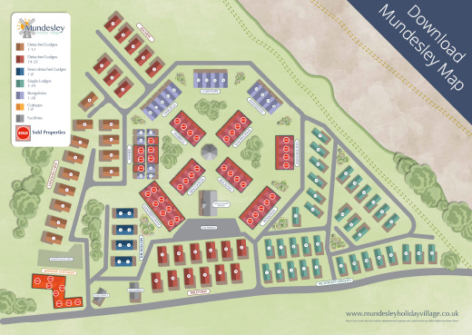 Holiday Cottages for Sale at Mundesley Holiday Village